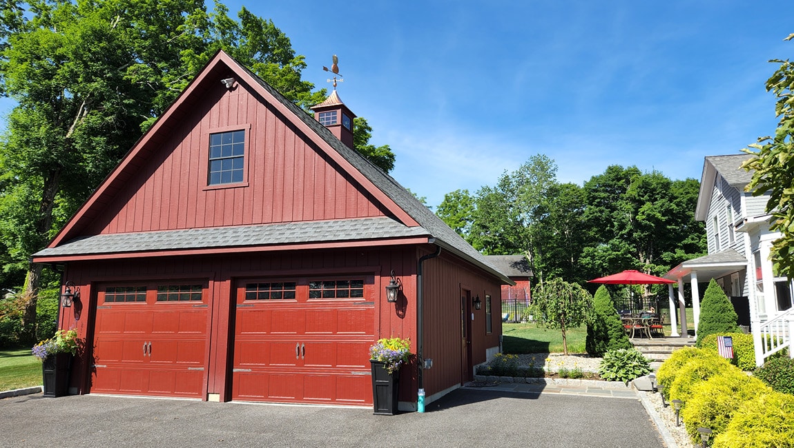24' x 28' Concord Cape Garage - Kloter Farms