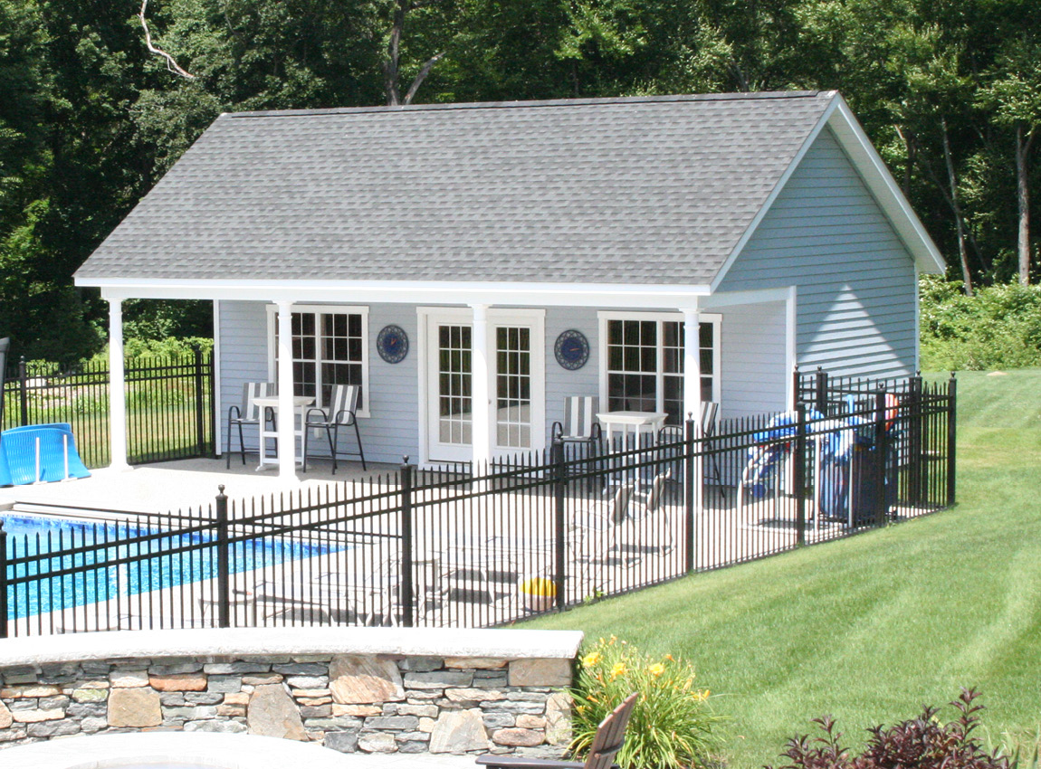 20' x 30' Custom Pool House - Kloter Farms