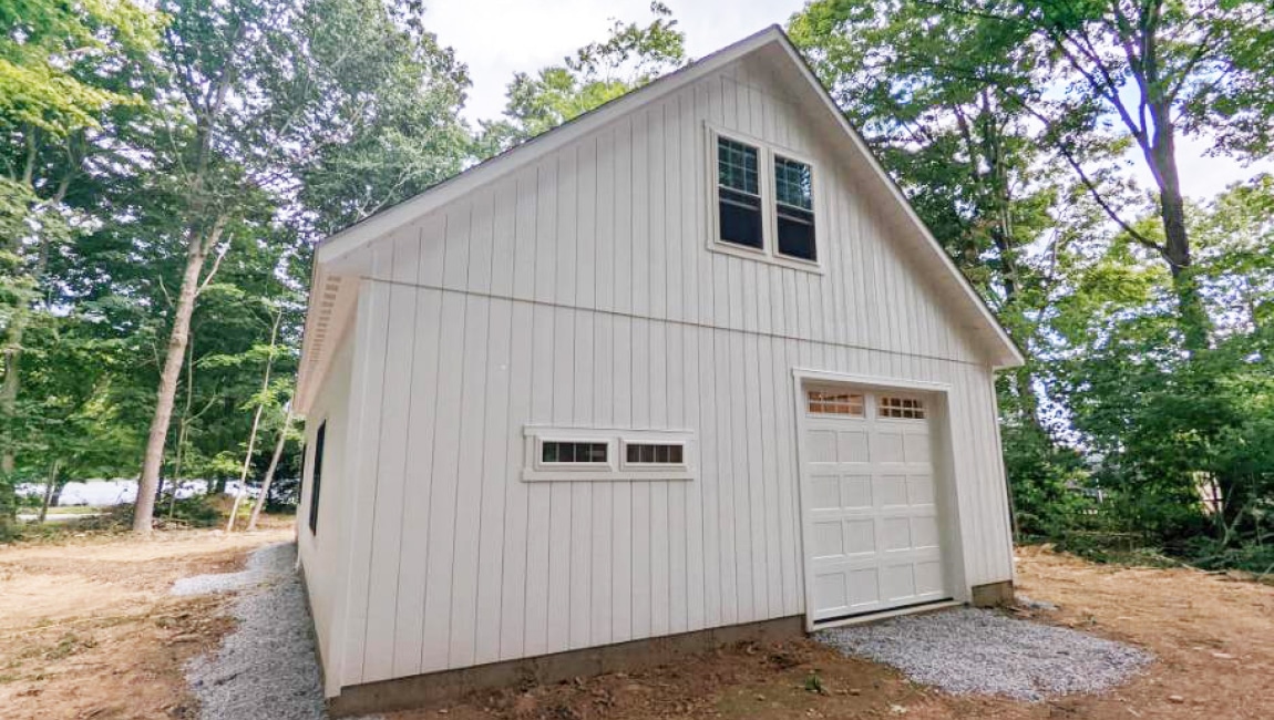 28' x 40' Concord Cape Garage - Kloter Farms