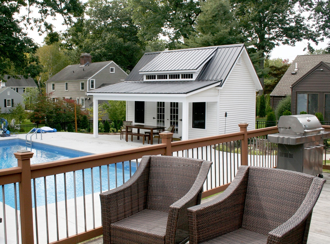 12' x 20' Custom Pool House - Kloter Farms