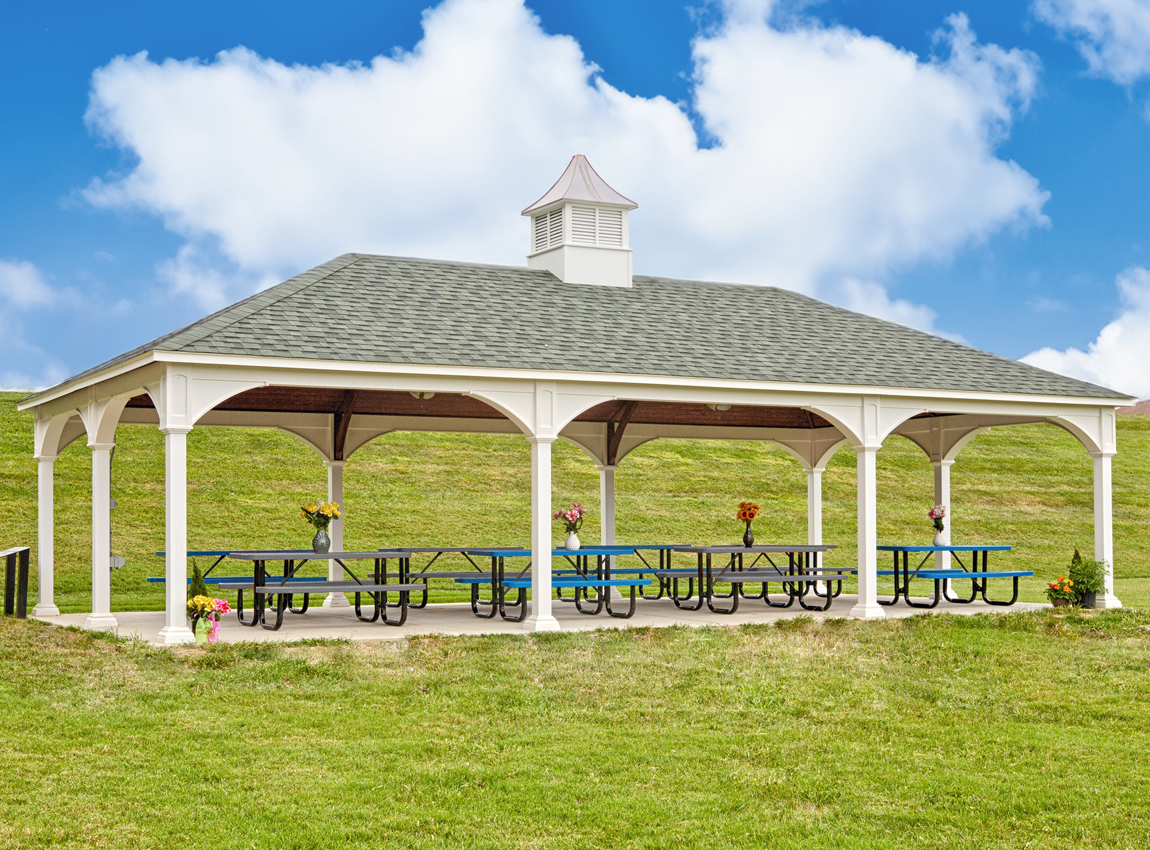 20' x 40' Traditional Pavilion - Kloter Farms