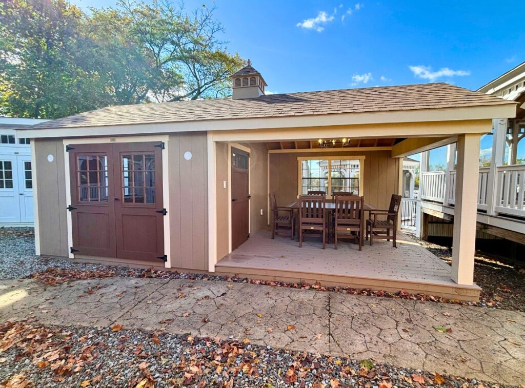 12' x 24' T1-11 Imperial Pool House #7684TL (Display Model) Sale CT, MA ...