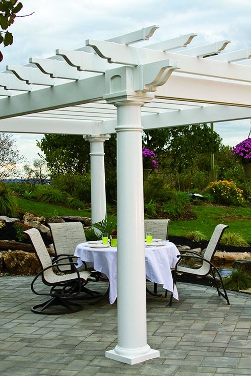 Wood & Vinyl Pergolas For Sale in CT | Outdoor Home Additions