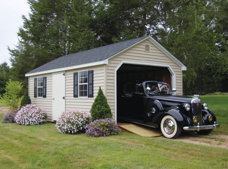 Signature Cape One-Car Garage (Vinyl) Sale CT, MA & RI | Buy Signature ...