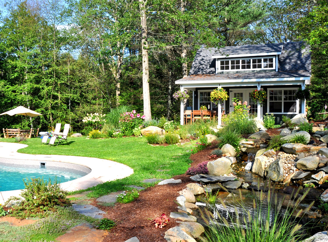14' x 22' Custom Pool House - Kloter Farms
