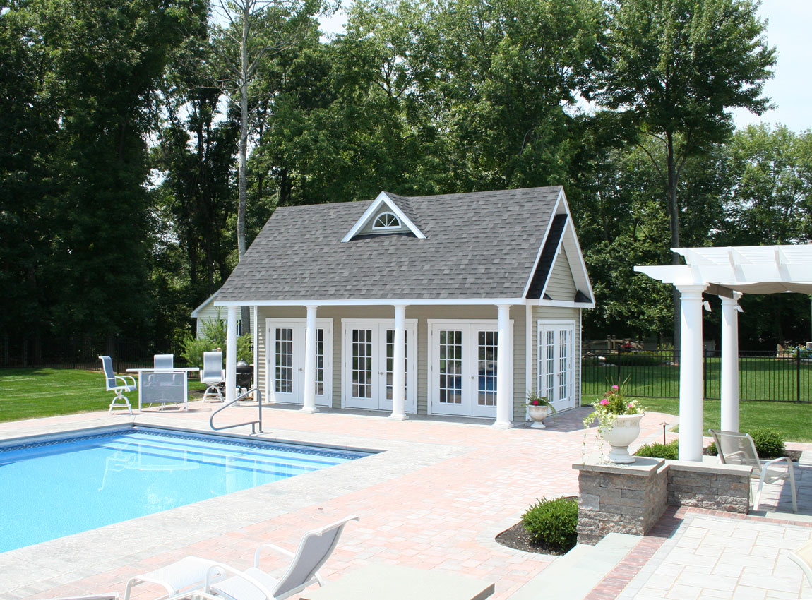 16' x 24' Custom Pool House - Kloter Farms