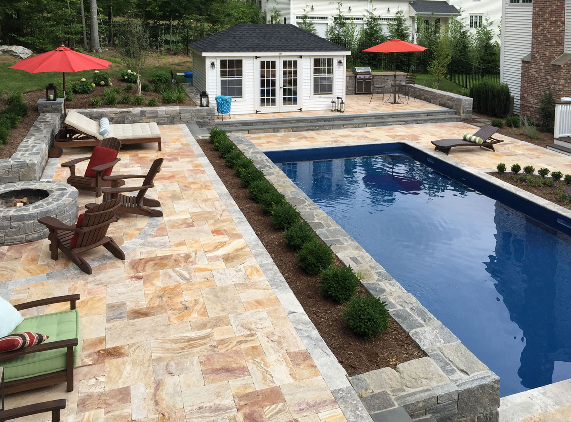 12' x 16' Pool House Shed - Kloter Farms